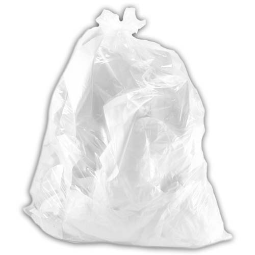 Garbage Bags - 22" x 24" - Regular - White - Dorfin
