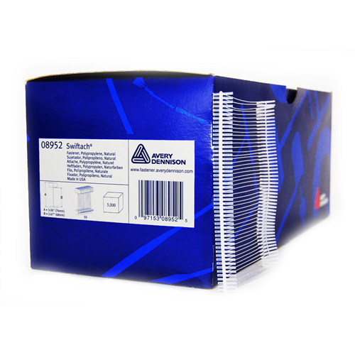 Avery Dennison - Swiftach - 3" - Polypropylène - Naturel - 5000pqt - Dorfin