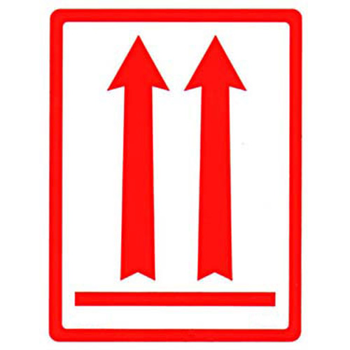 Shipping Label - 3" x 4" - This Side Up - Dorfin