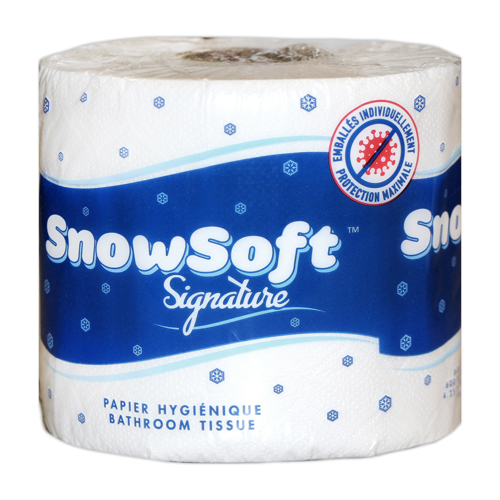 Snow Soft Signature - Toilet Tissue - 2 ply - Double Roll - 600 Sheets ...