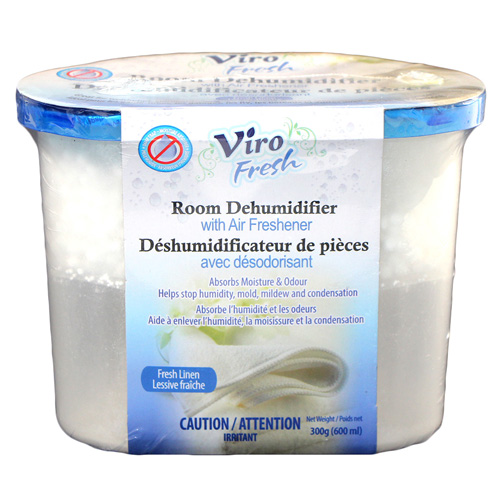 Viro Fresh - Room Dehumidifiers - 300g (600ml) - Fresh Linen - Dorfin