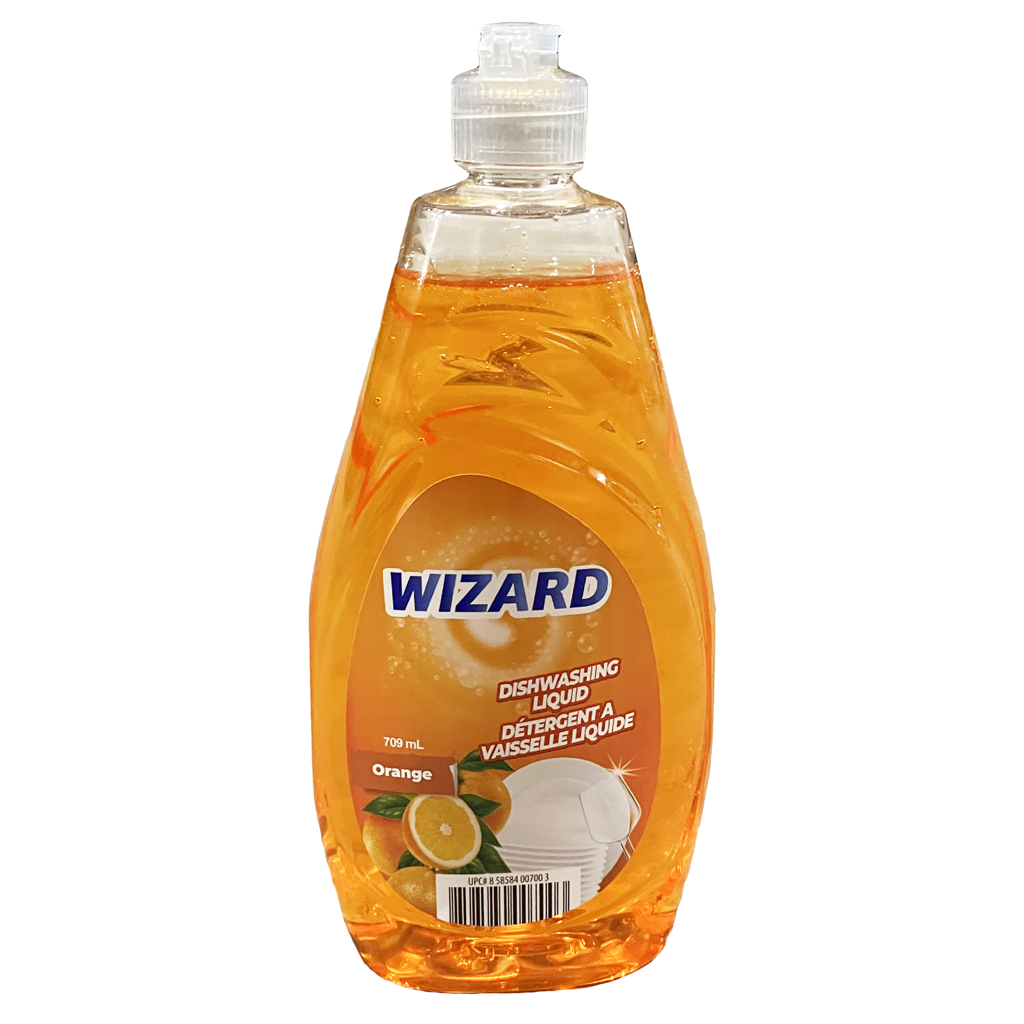 Wizard - Dishwashing Liquid - 709ml - Juicy Orange - Dorfin