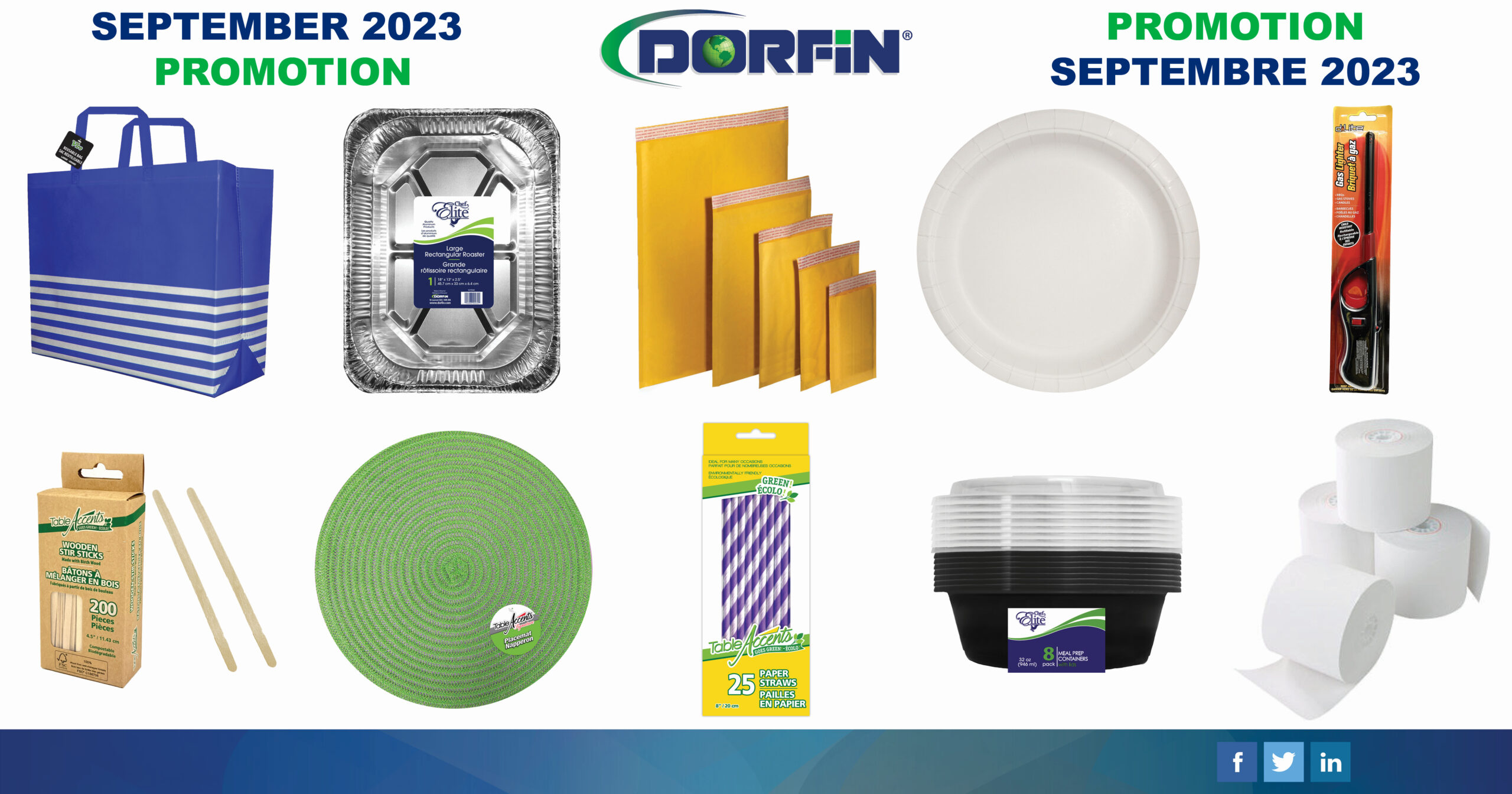 September 2023 Retail Product Promotion - Dorfin