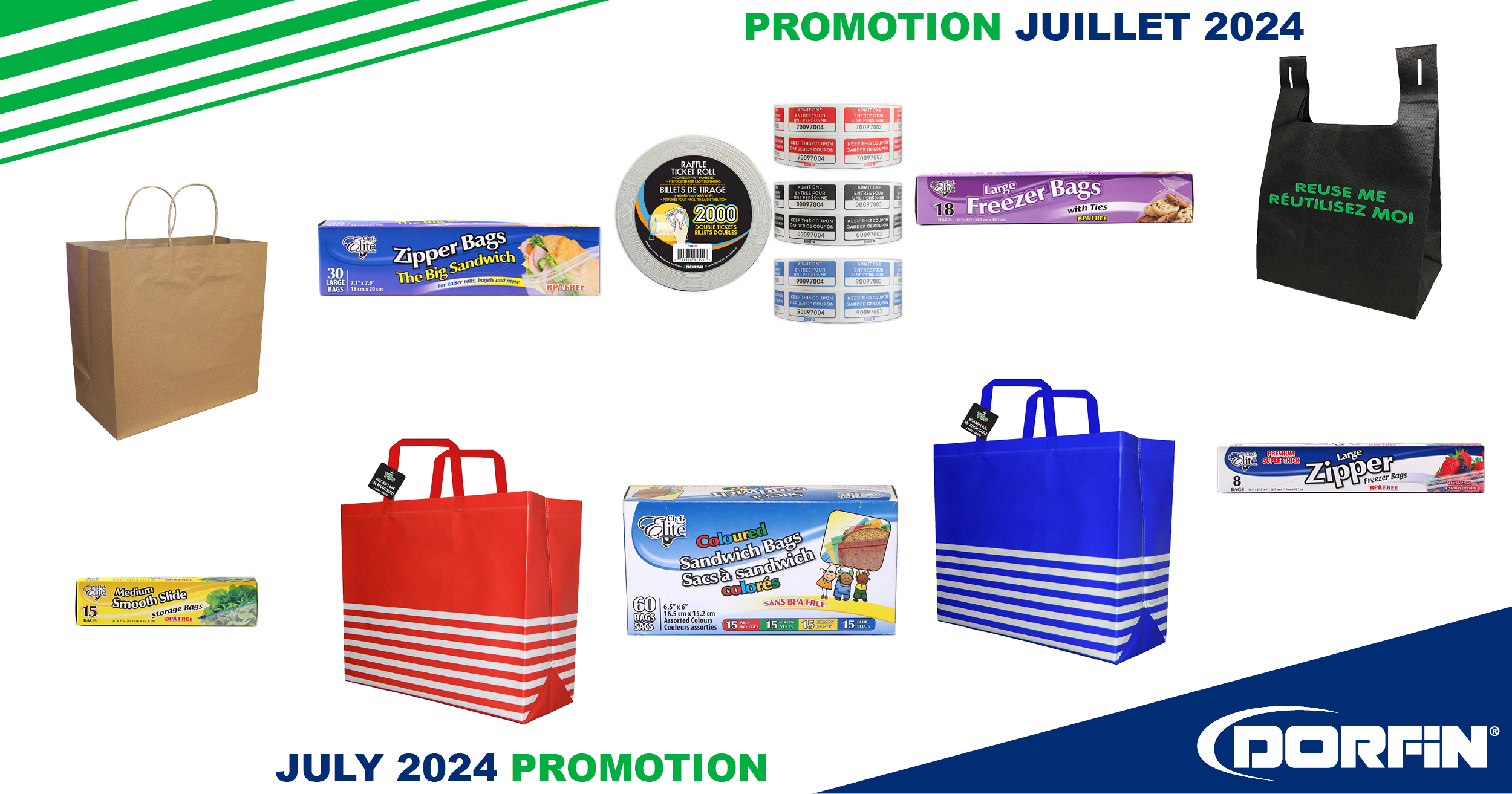 July 2024 Retail Product Promotion - Dorfin